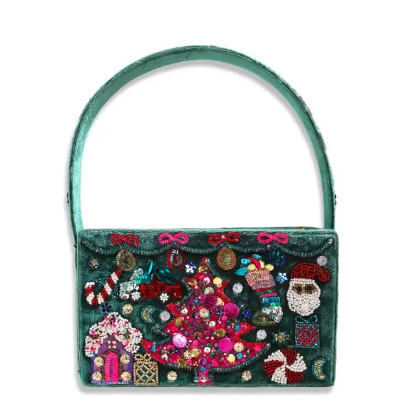SIMITRI Christmas Box Clutch