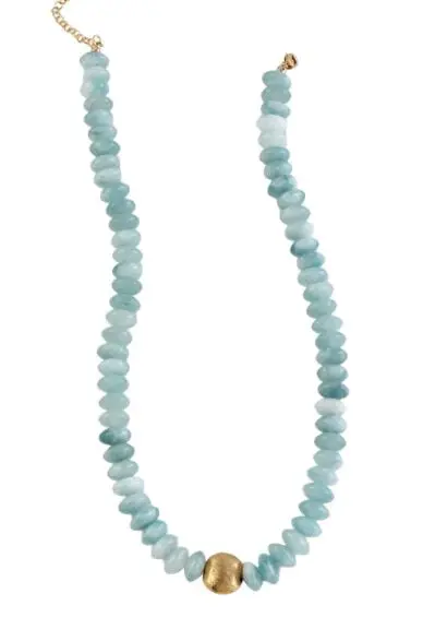 MACRAE & CO. Stone Necklace - Blue