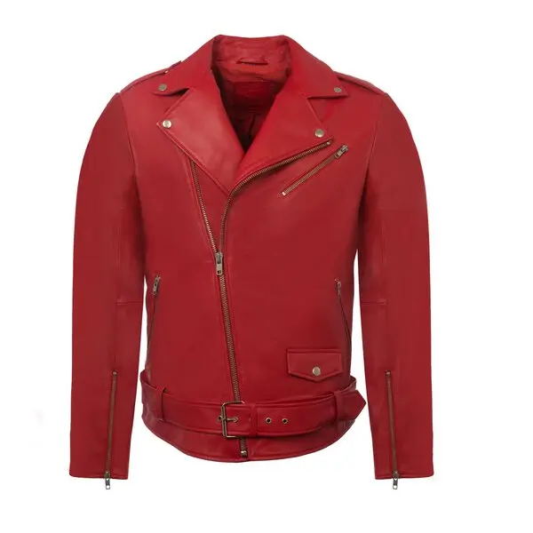 ZASTASTUDIO Leather Biker Jacket