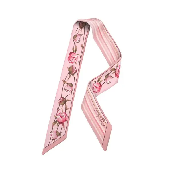 SILK&SOUL Peonies Twilly - Pink