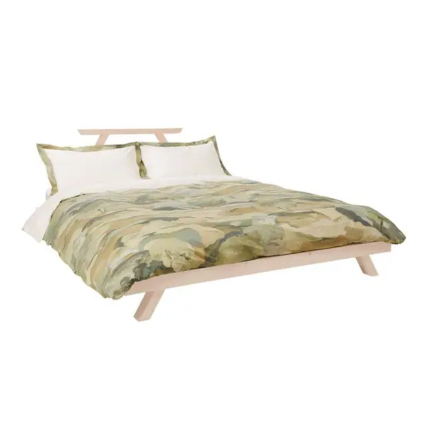 Joro Landscape Duvet Cover Forest King/cali King - Green
