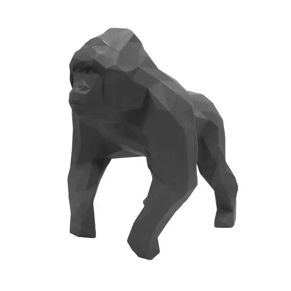 MAROKKA DESIGN Gorilla Geometric Style Gus - Black