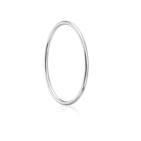 LILY & ROO Thin Stacking Ring - Silver
