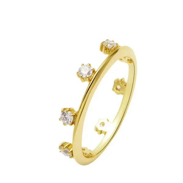 ONEWILDONE Endless Potential Aura Stacking Ring - Gold