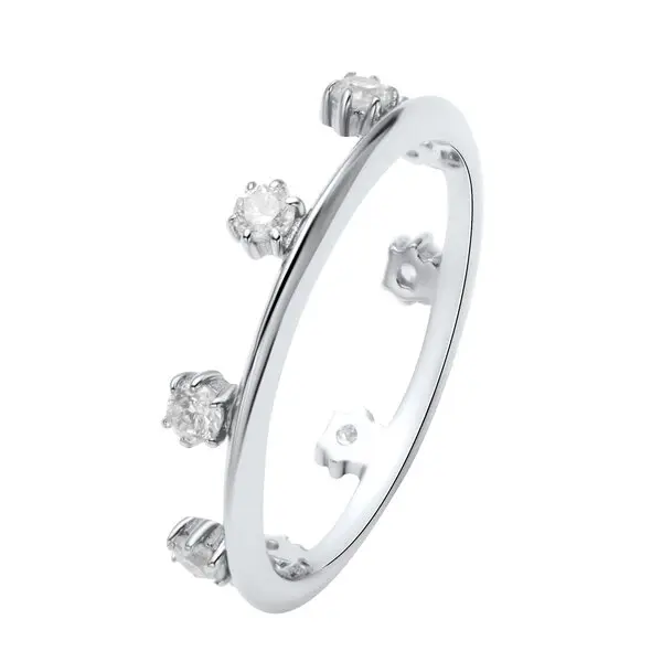 ONEWILDONE Endless Potential Aura Stacking Ring - Silver