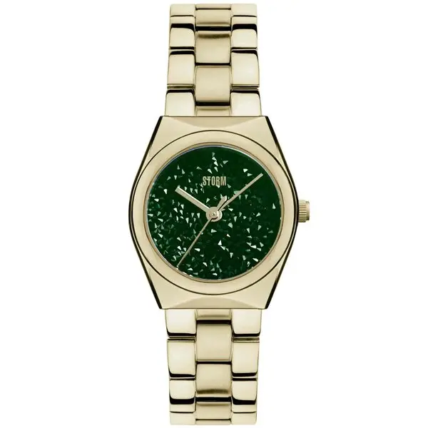 STORM Azalyn Gold And Green Watch - Gold/green