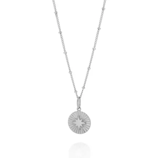 NELLOU JEWELLERY Shining Star Sterling Necklace - Silver