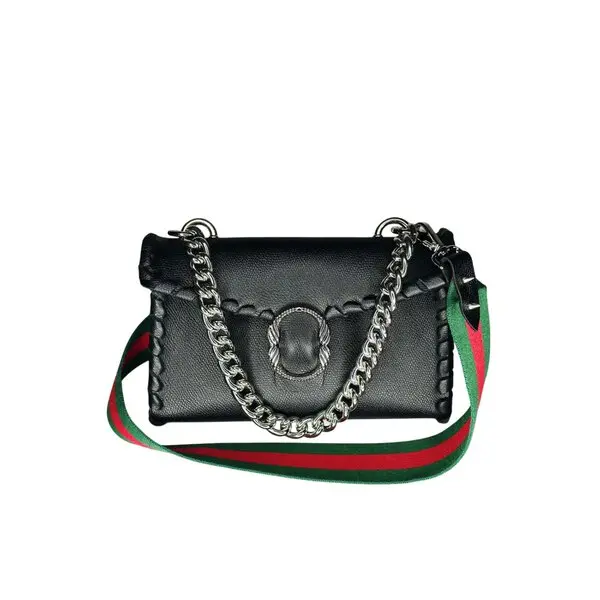 RUJ HERITAGE Mini Shoulder Bag - Black