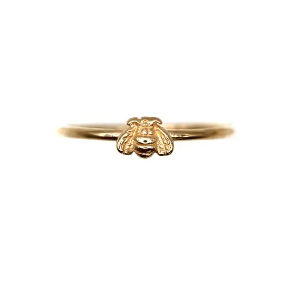 VICSTONENYC FINE JEWELRY Happy Bee Ring - Gold