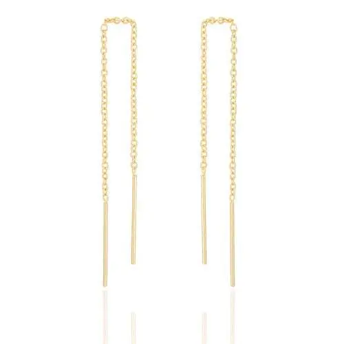 WARE COLLECTIVE Chain Threader Earrings - Gold