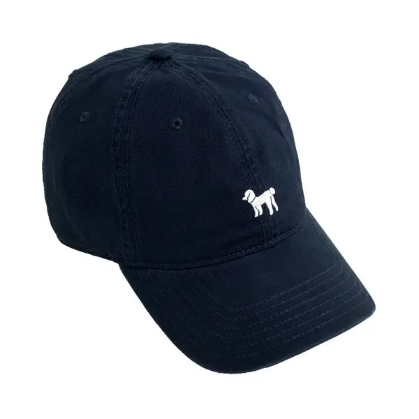 LOST PATTERN Baseball Cap With Embroidered Logo - Blue