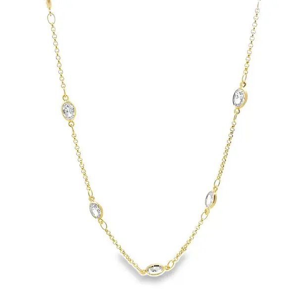 SHYMI Marquis The Yard Necklace - Gold