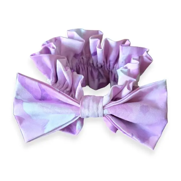 KATHY C VANG Serena Scrunchie - White