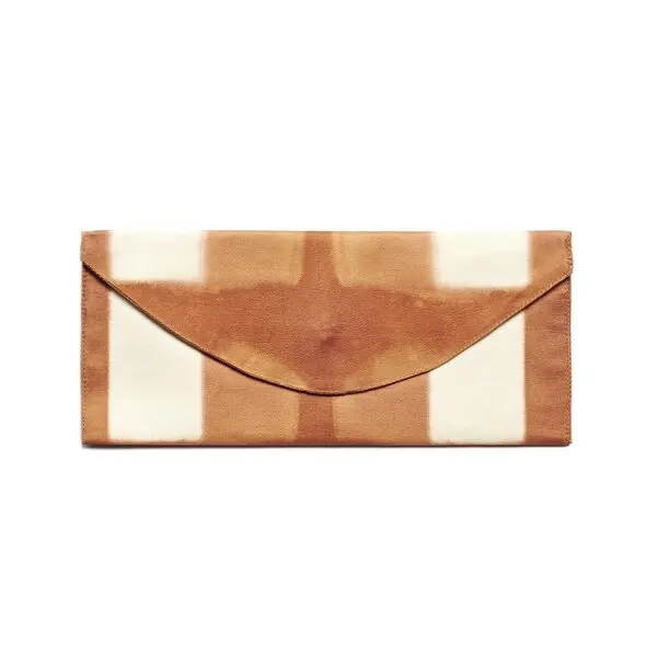 STUDIO VARIOUSLY Melo Mulberry Silk Shibori Envelope Pouch