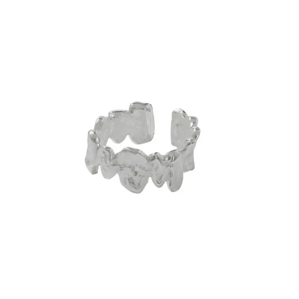 TAMI&TAMI Matias Mizzle Ring - Silver