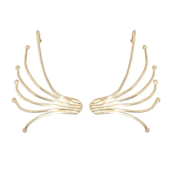 CASTLECLIFF Urchin Recycled Brass Ear Cuff - Gold
