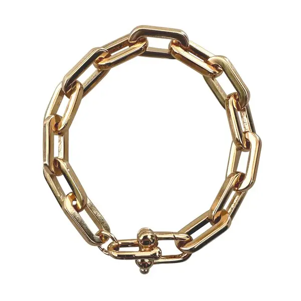 IN CAUDA VENENUM Varuna Link Bracelet - Gold