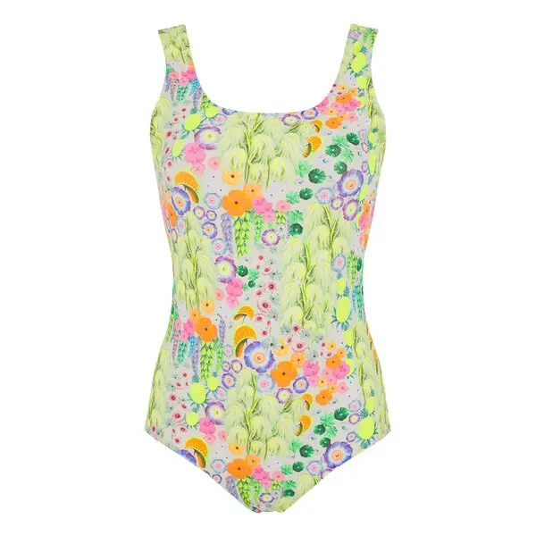 KLEMENTS Flowers Of The Nile Swimsuit - Green