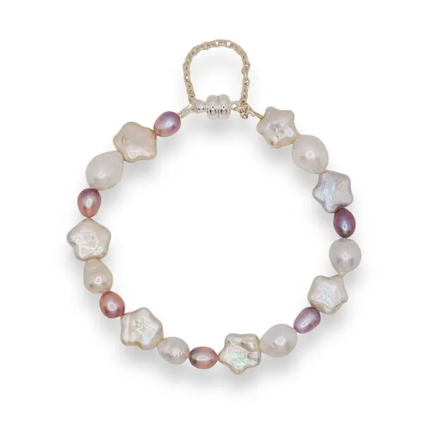 NINEMOO Pearl Bracelet - White/silver