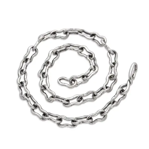 ALTAR™ ORNAMENTS CO. Sterling Relic Link Necklace - Silver