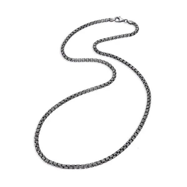 ALTAR™ ORNAMENTS CO. Omega Chain Necklace - Grey