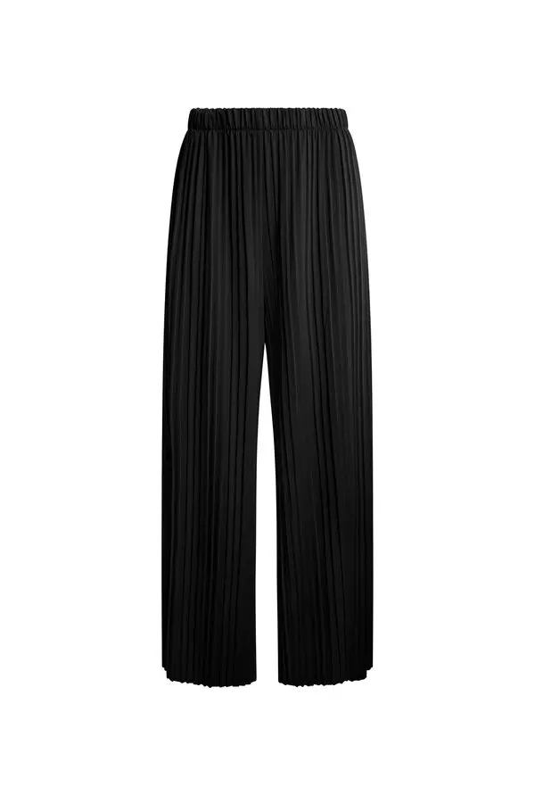JAMES LAKELAND Pleated Palazzo Trousers