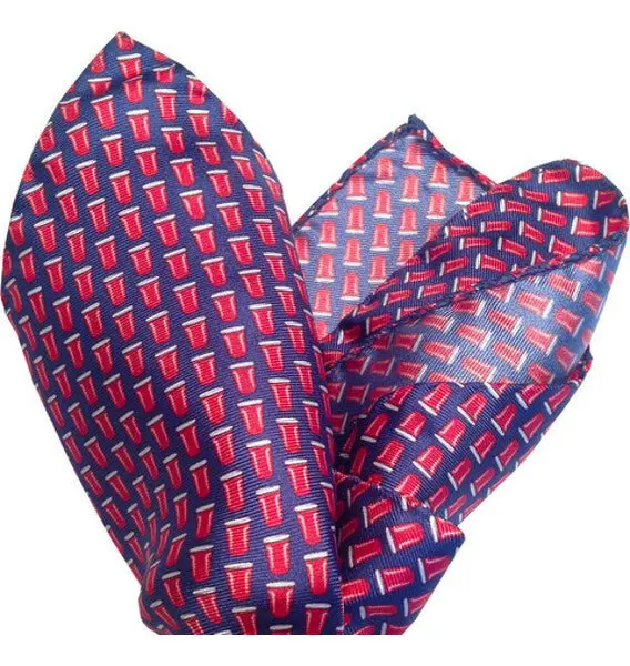 LAZYJACK PRESS The Re-rack Pocket Square