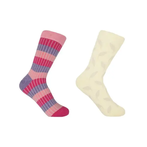 PEPER HAROW - MADE IN ENGLAND Unicorn & Leaf Socks Bundle - Pink
