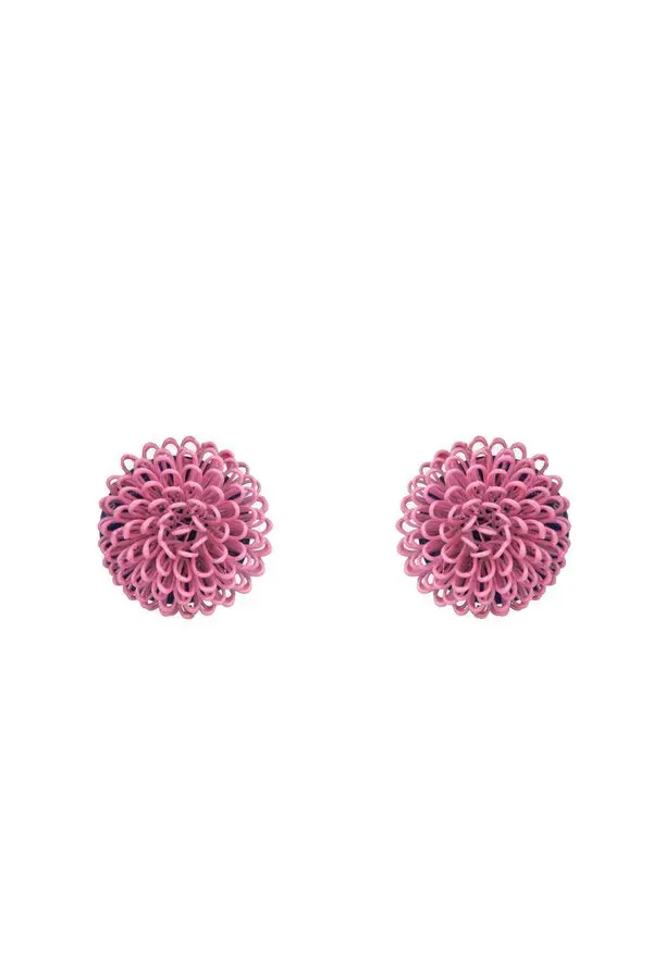Pat’s Jewelry Flower Clip-on Earrings - Pink