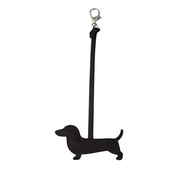 F3ROG BY RANA Sausage Dog Keychain - Black