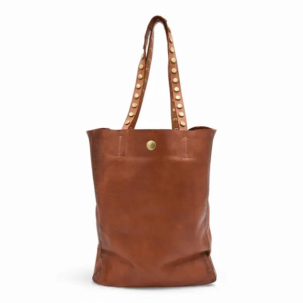 BOLSA NOVA HANDBAGS Bolsa Nova Italian Leather Tote Bag - Brown