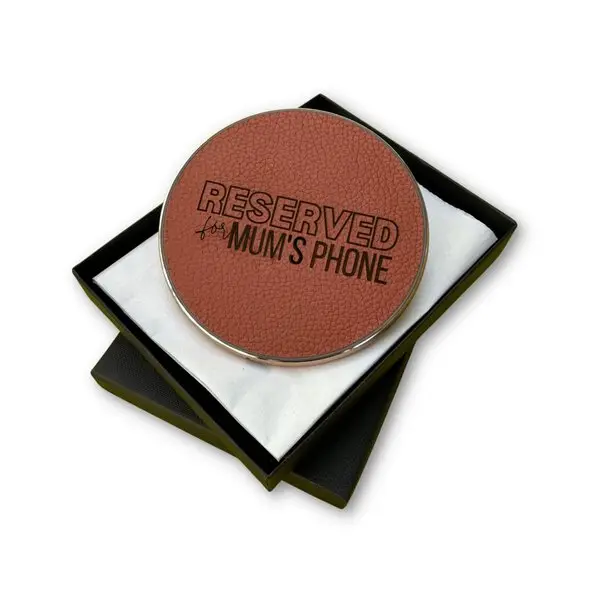 VIDA VIDA Wireless Phone Charging Pad Reserved For Mum's Phone - Brown