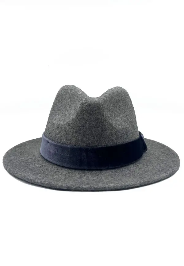 NOOKI DESIGN Wool Fedora - Grey