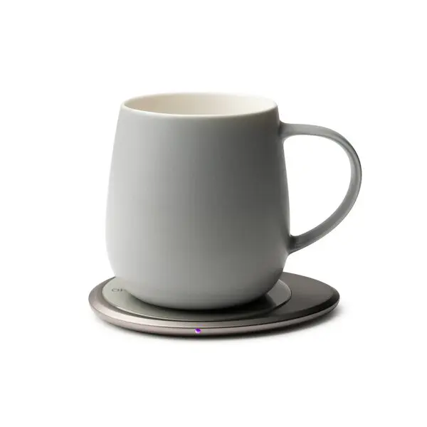 OHOM Ui Ceramic Self-heating Mug Soft - Grey