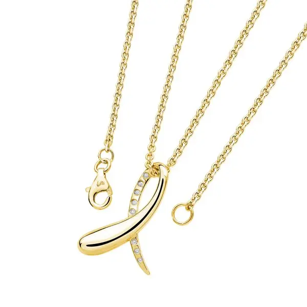 LUCY QUARTERMAINE Sycamore Pendant Necklace - Gold
