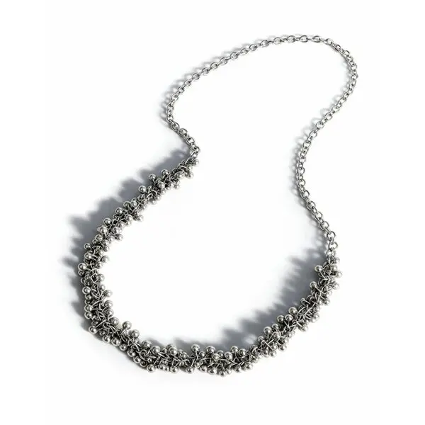 BY VIRGO Puglia Chain Necklace - Silver