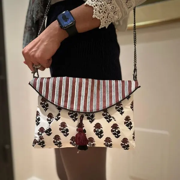 LIMINAL Suman Hand Block Bag