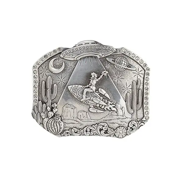 MADELEINE SIMON STUDIO Space Cowgirl Buckle - Silver