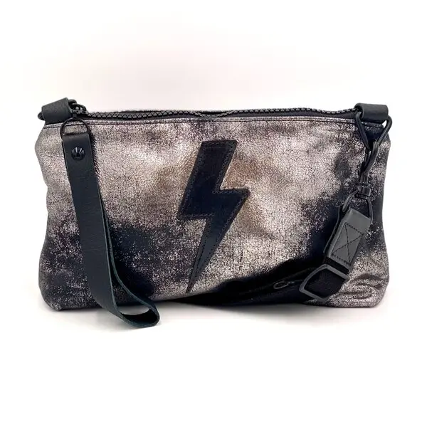 LYNN TALLERICO Nancy Crossbody Bag - Silver