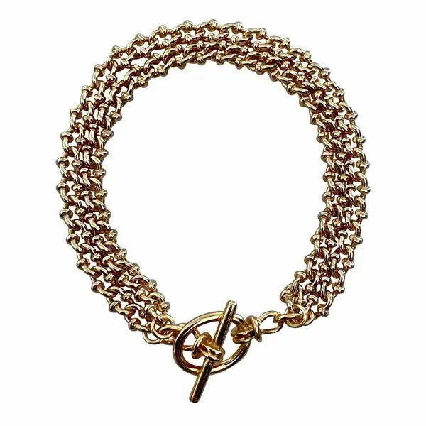 IN CAUDA VENENUM Gaïa Bracelet - Gold