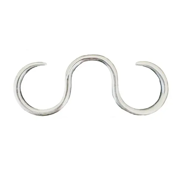 AKI ROC JEWELRY Sterling Three-finger Hug Ring - Silver