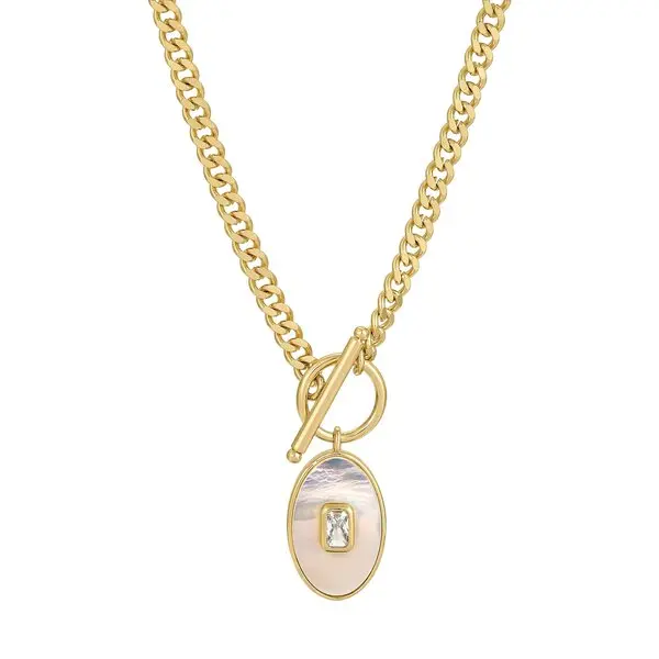 LEEADA JEWELRY Juno Pendant Necklace - Gold