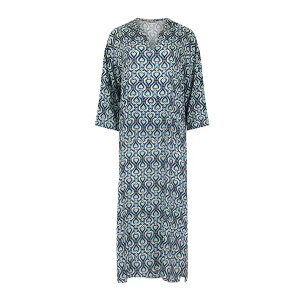 Henelle Surfrider Kaftan - Blue/white