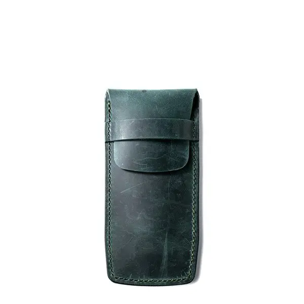 ROARCRAFT Leather Watch Case - Green