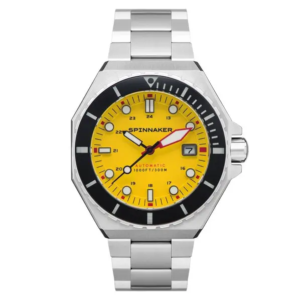 SPINNAKER Dumas Automatic Watch - Orange