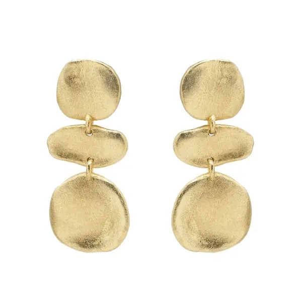 MARCIA MORAN Eshe Dangle Earrings - Gold