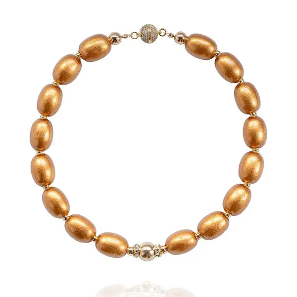 SAULE LABEL Sia Copper Necklace - Gold