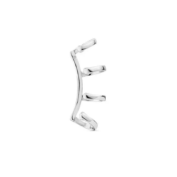 SALLY SKOUFIS Edge Alchemy Ear Cuff In Sterling - Silver