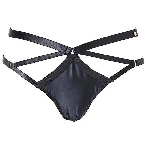 SOMETHING WICKED Jade Ouvert Brief - Black