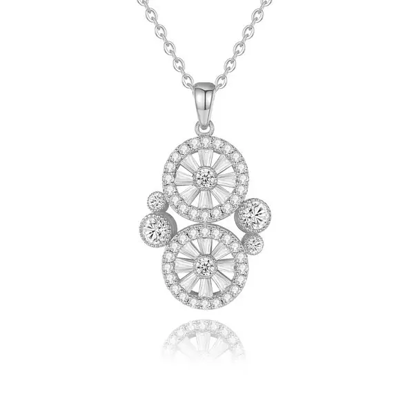 CLASSICHARMS Wheel Of Fortune Pendant Necklace - Silver